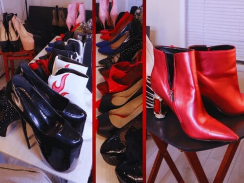 Secret High Heel Collection For Men! | 33 Pairs Of Stilettos - HeHeels